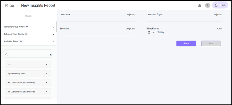 Most commonly used Data Fields and Time Frames in Insights – Qtrac Help ...