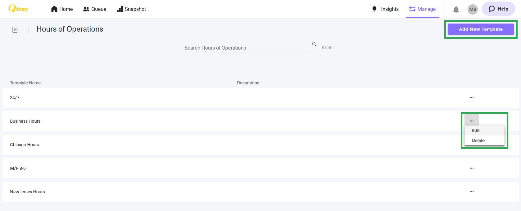 How do I set up custom service hours? – Qtrac Help Center