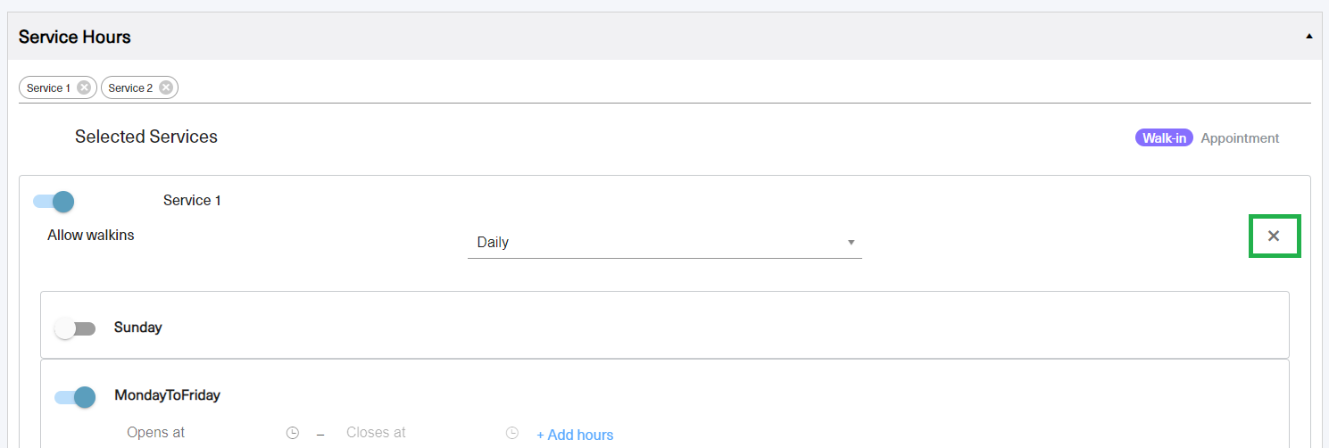 How do I set up custom service hours? – Qtrac Help Center