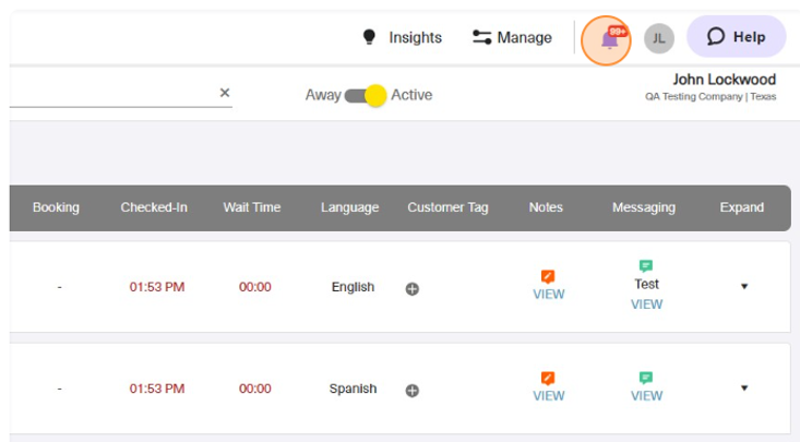 How to Action the General Notifications at the Qtrac In-App ...