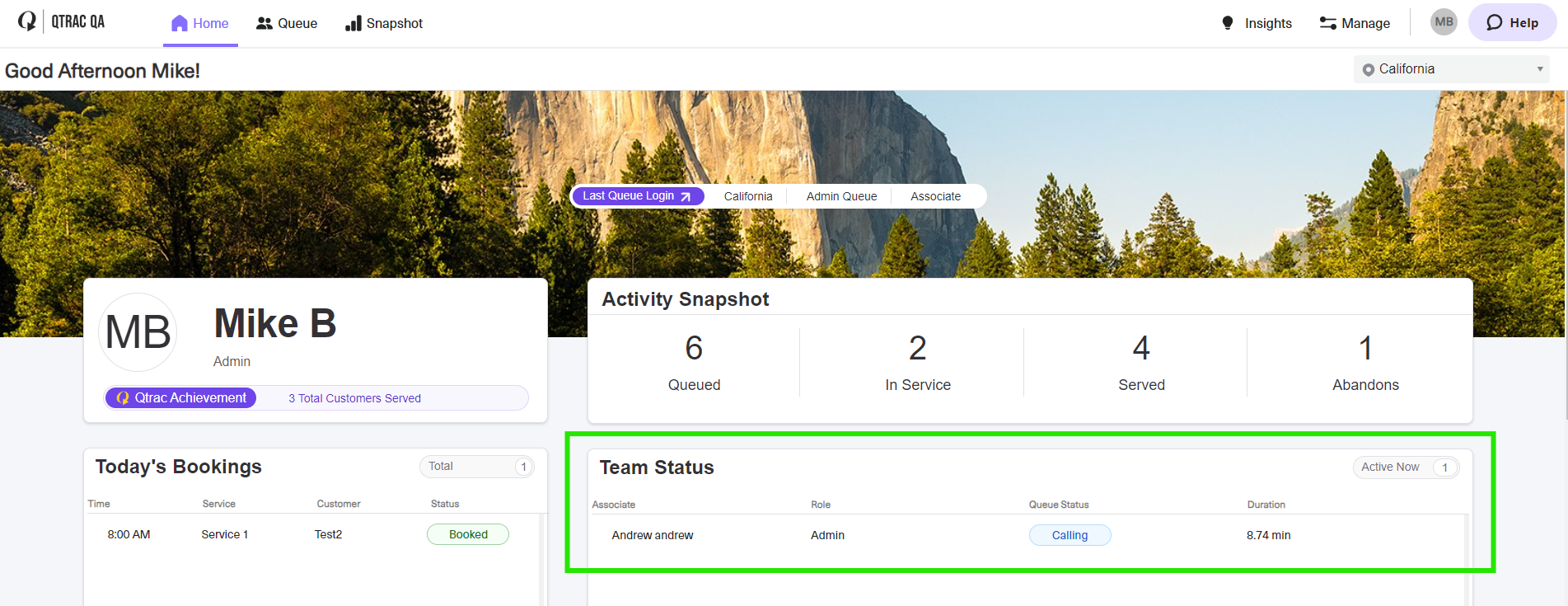 Introducing the New Qtrac Home Interface – Qtrac Help Center